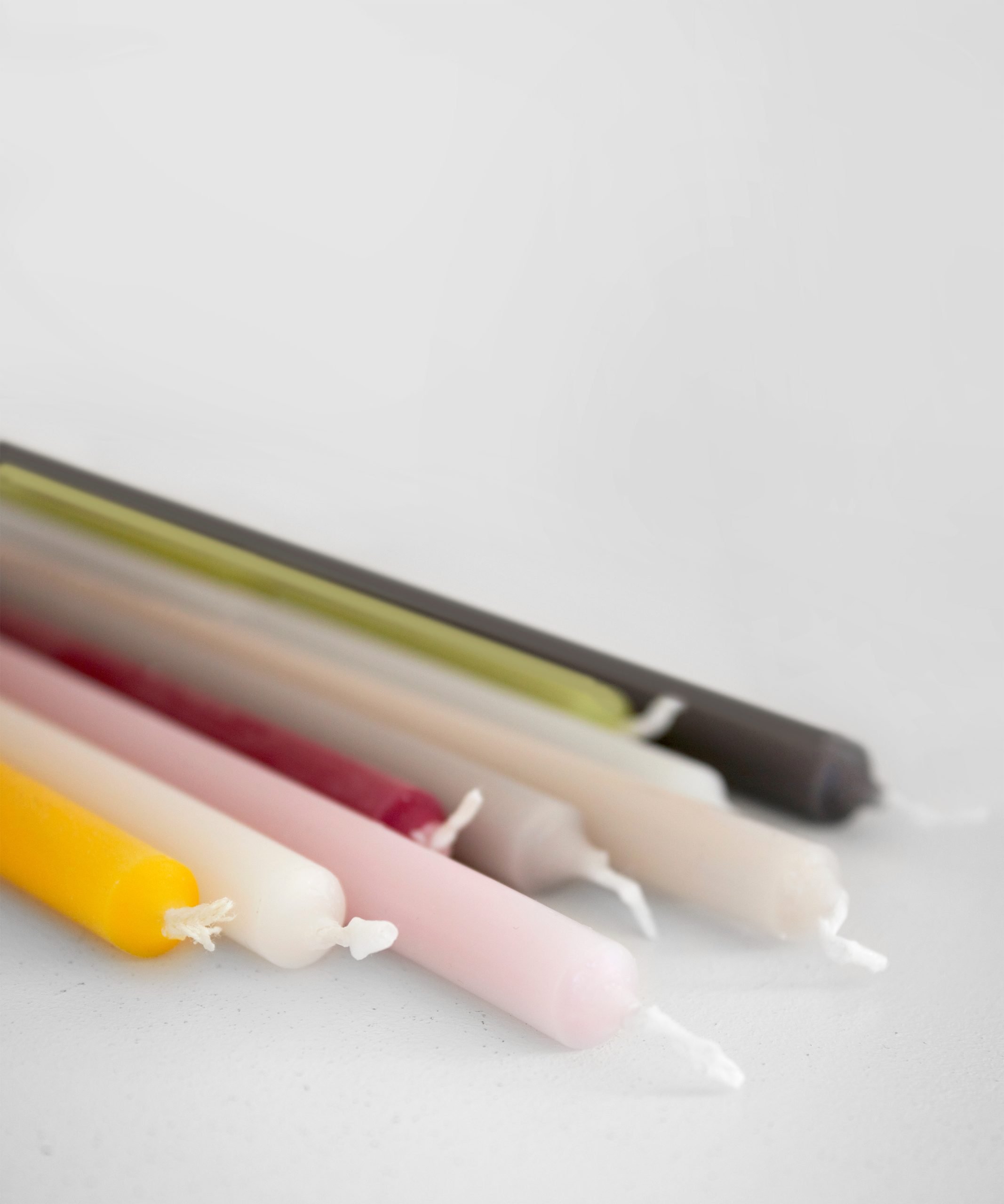 Stand-up Tall Skinny Taper Candles | ZWEI Design