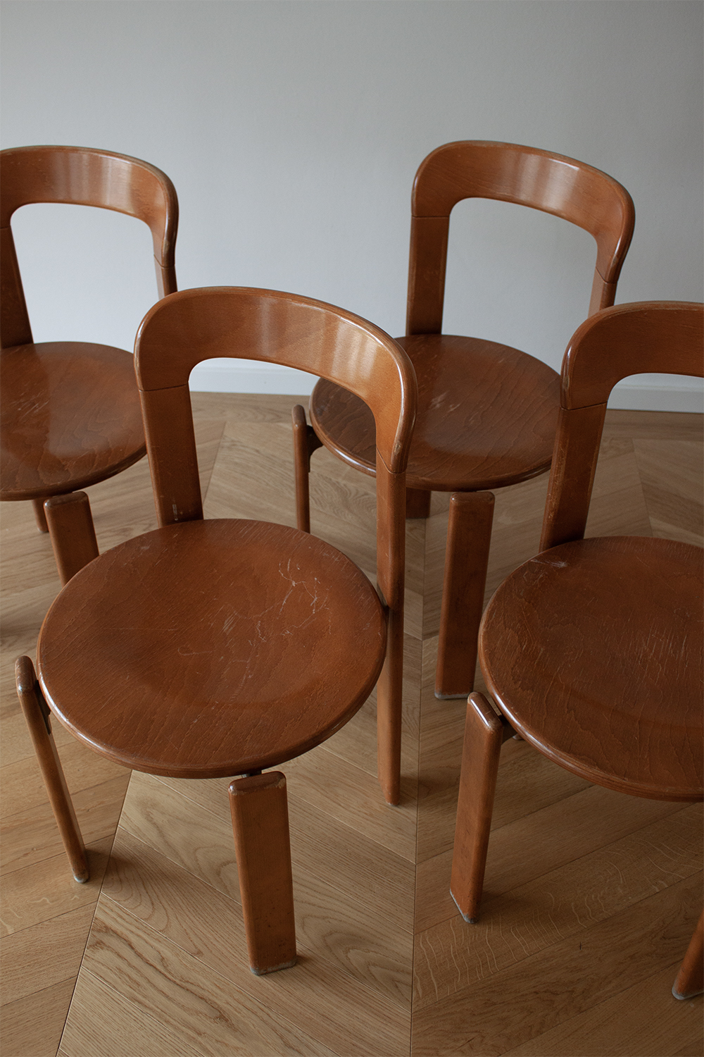 Bruno Rey Chair Dark Wood by Dietiker (1 of 12) | ZWEI Design