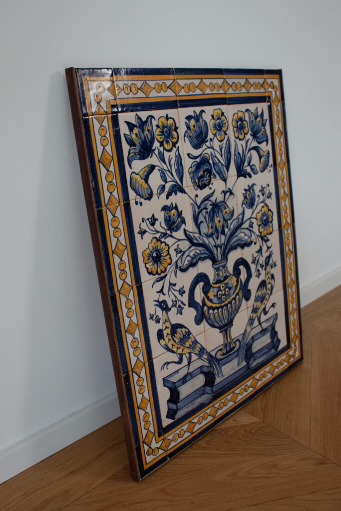 Blue and White tile artwork | ZWEI Design