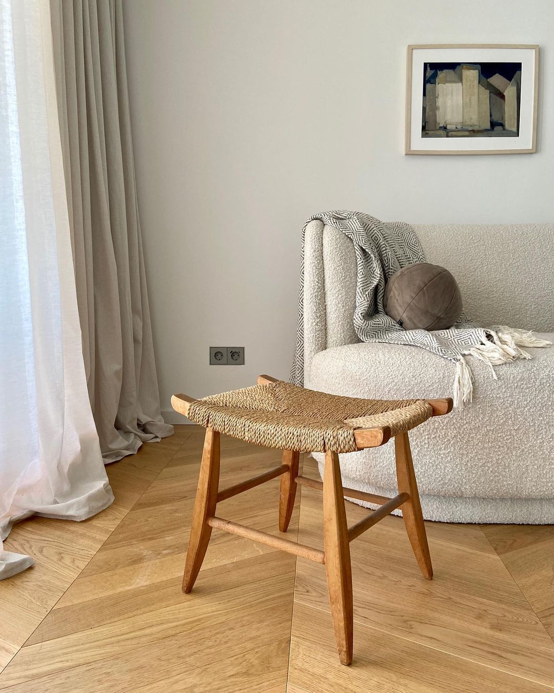 Japanese Inspired Danish Footstool | ZWEI Design